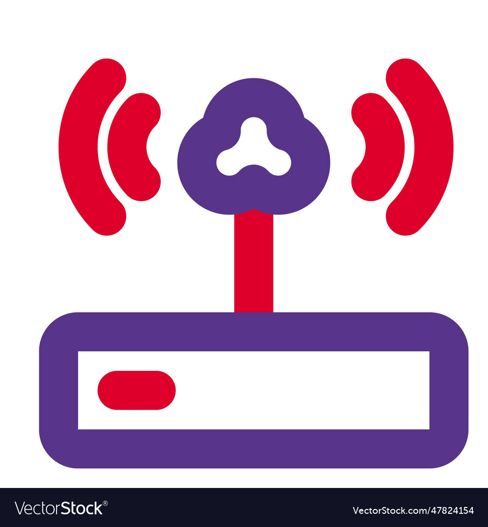 Controlling network resources using a server Vector Image