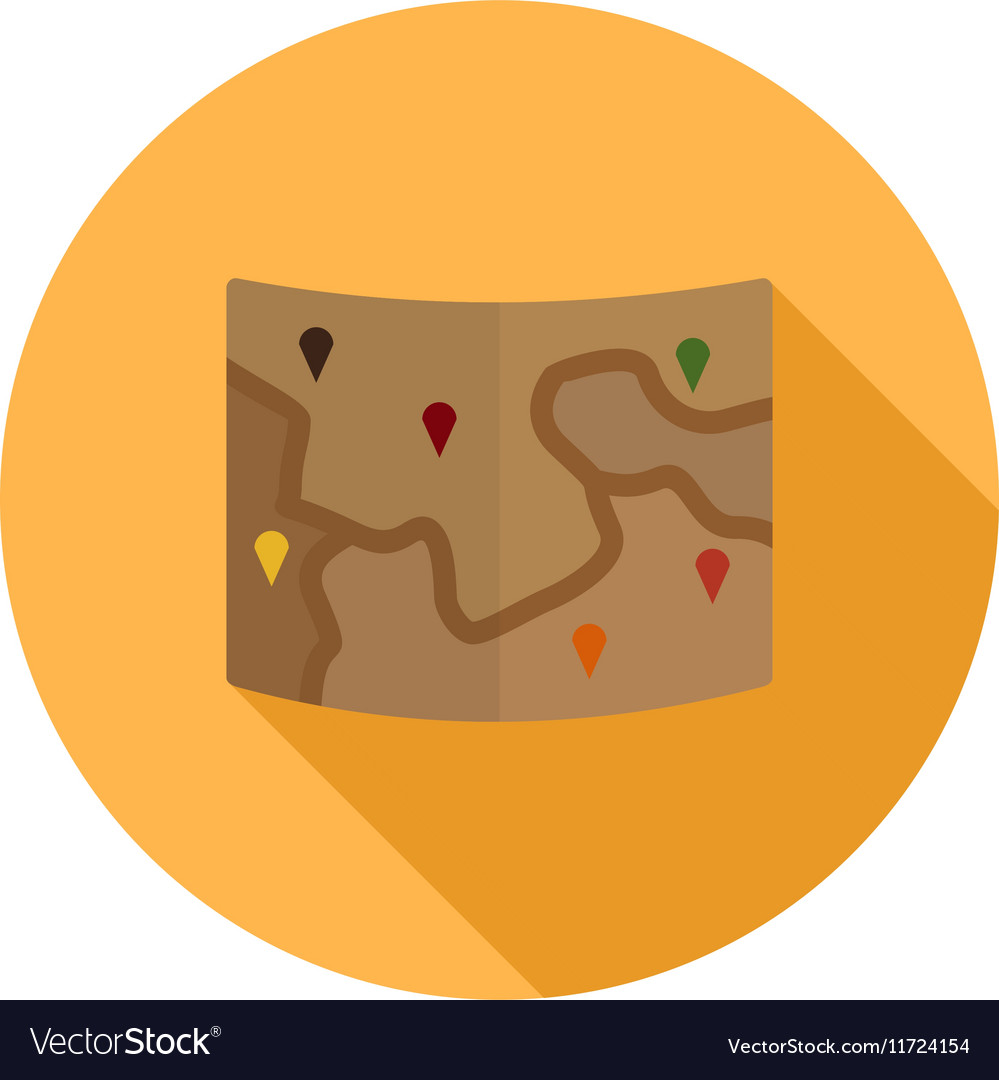 Map Royalty Free Vector Image - VectorStock