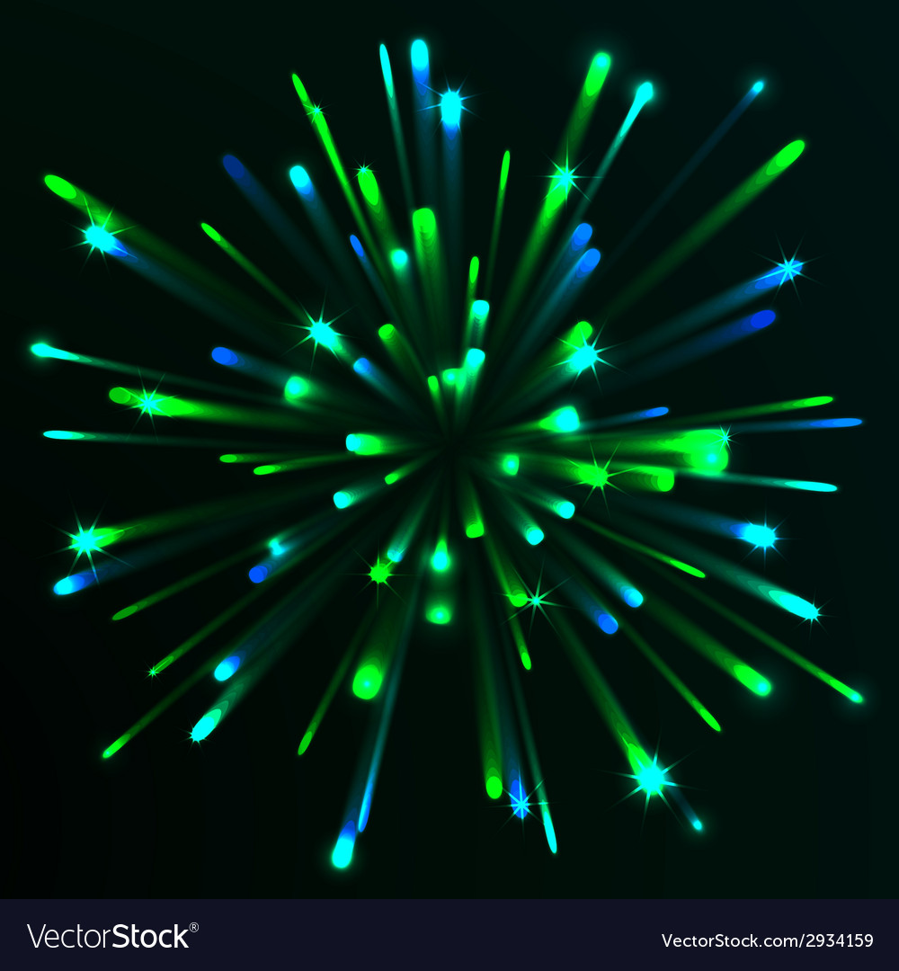 Firework Royalty Free Vector Image - VectorStock