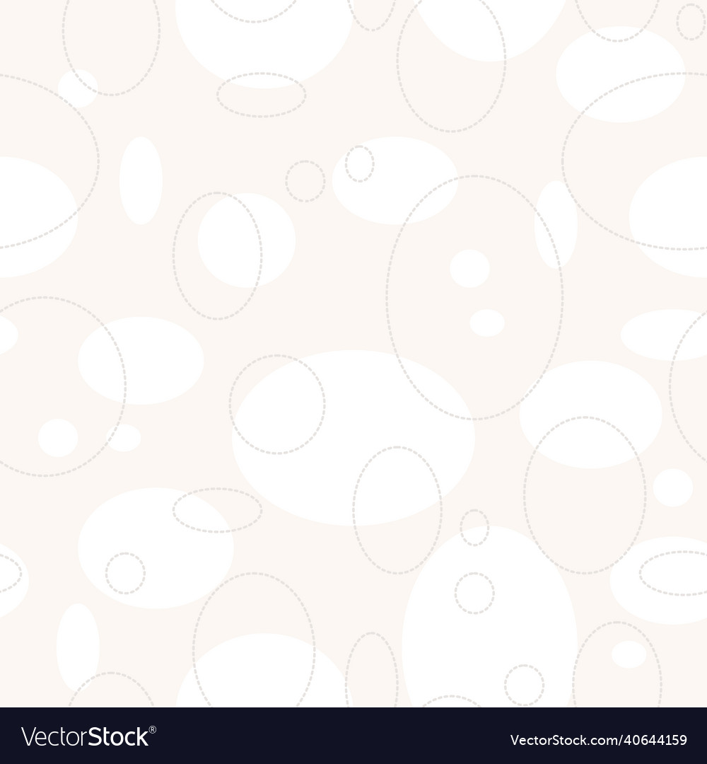 Seamless pattern with circles repeating texture Vector Image