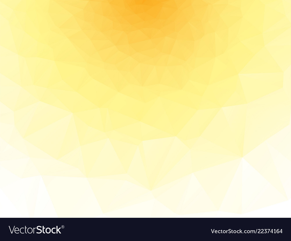 Yellow abstract geometric pattern Royalty Free Vector Image