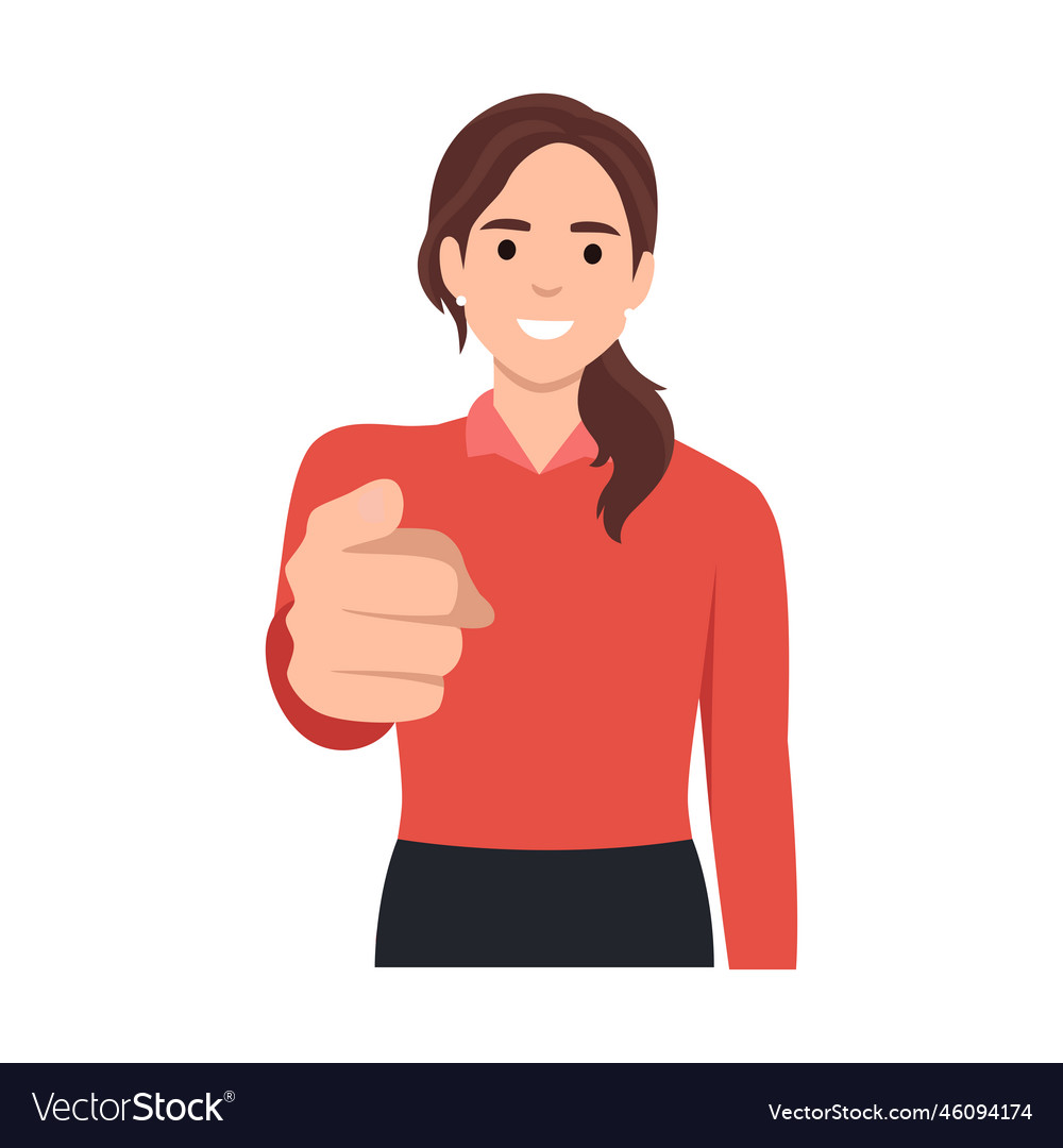 You Fingers Vectors Finger Pointing You Cartoon Stock Illustrations