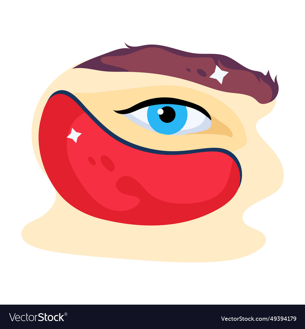 Eye patch Royalty Free Vector Image - VectorStock