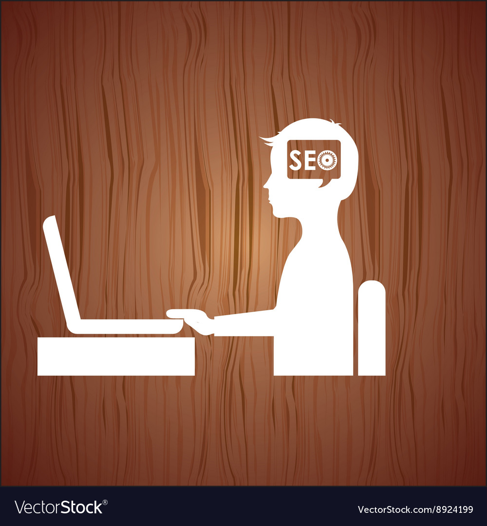 Search engine optimization design Royalty Free Vector Image