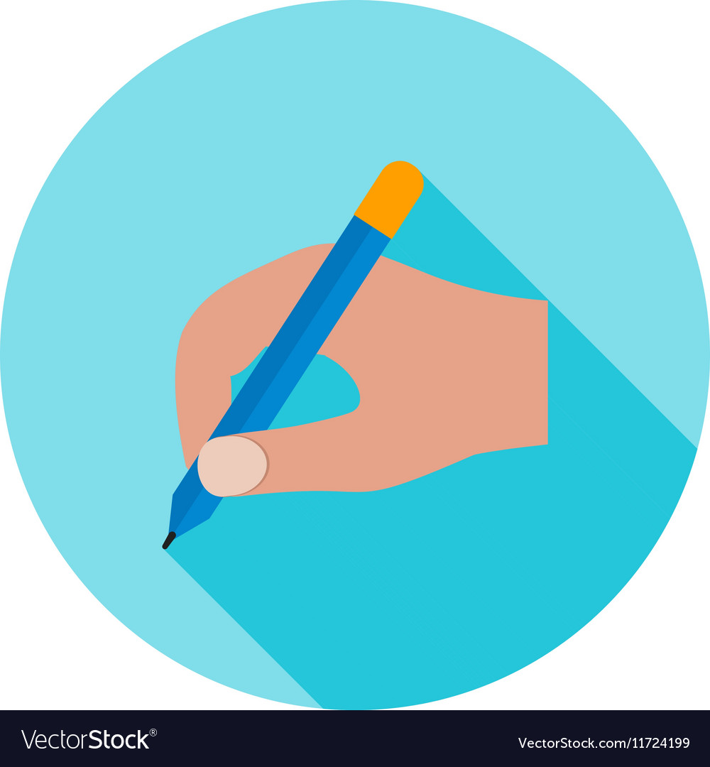 Writing Royalty Free Vector Image - VectorStock