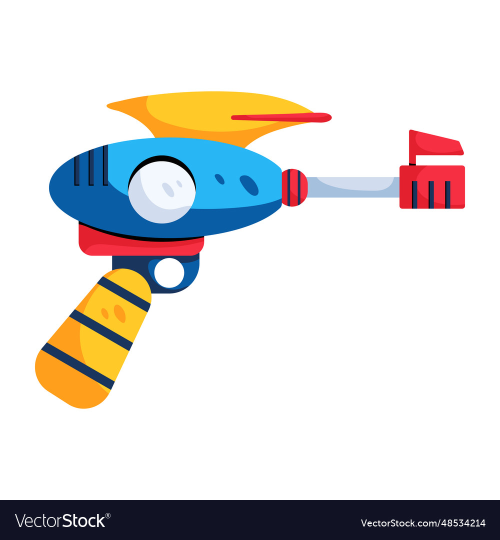Alien blaster Royalty Free Vector Image - VectorStock