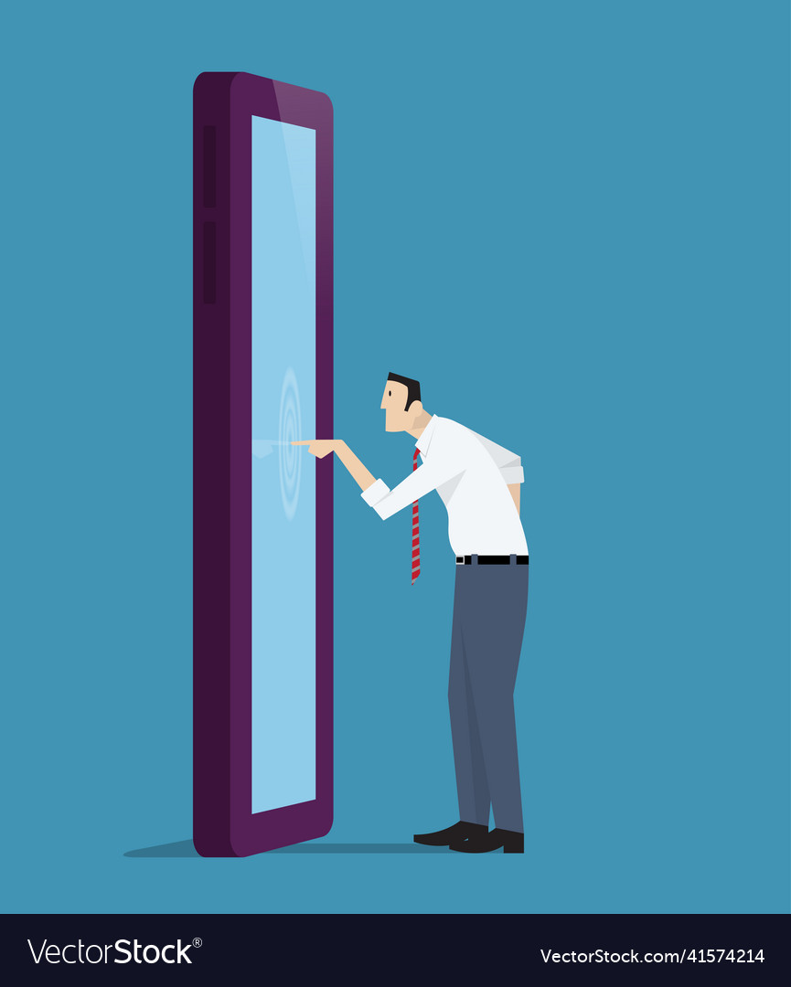 Technophobia Royalty Free Vector Image - VectorStock