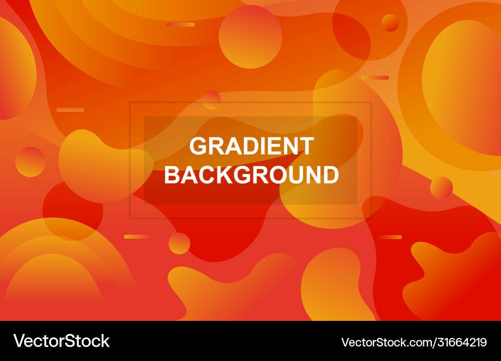 Colorful gradient fluid liquid geometric dynamic Vector Image
