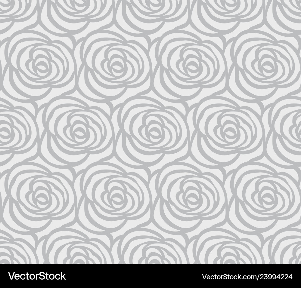 Gray ross pattern seamless texture background Vector Image