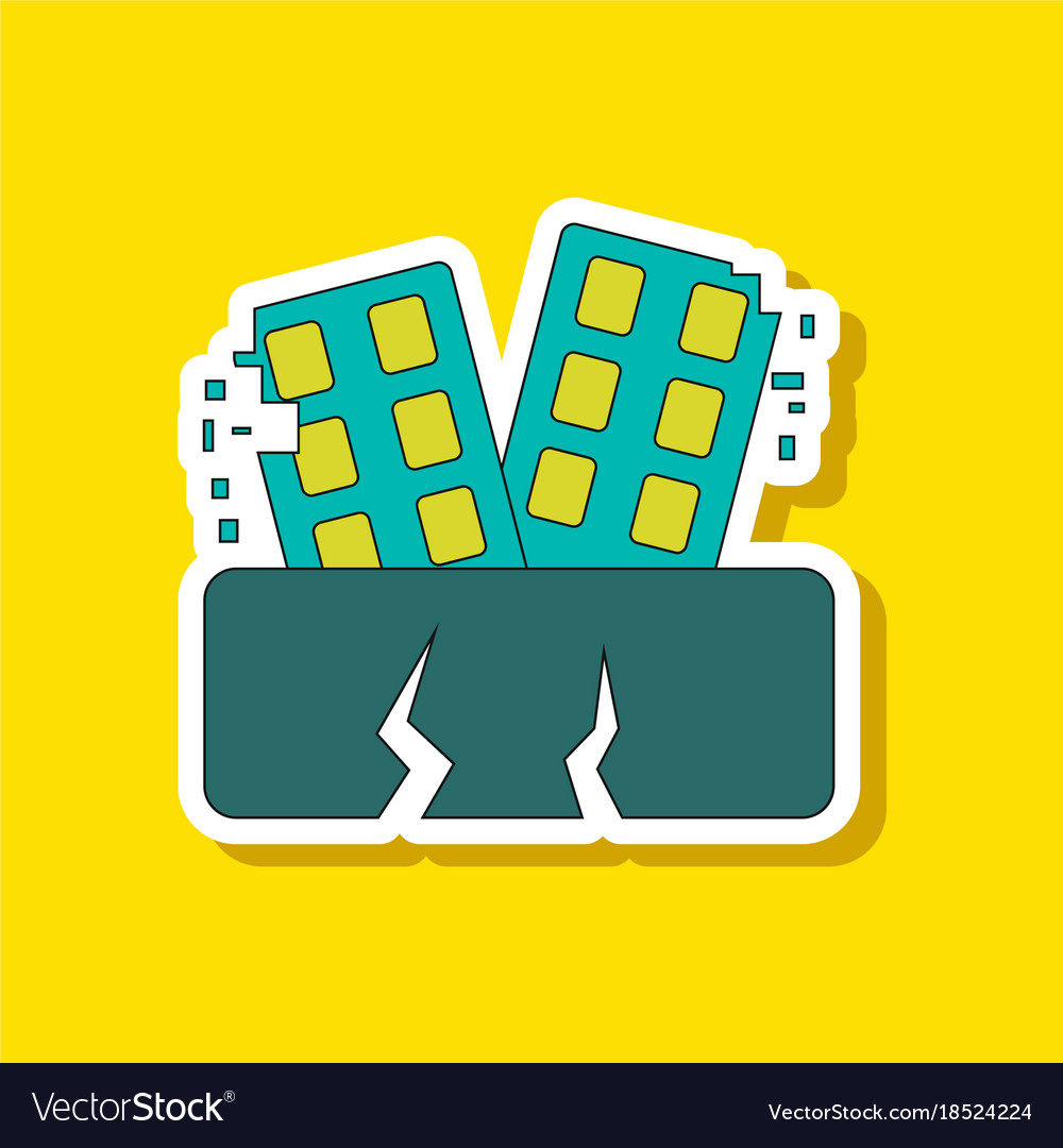 Paper Sticker On Stylish Background Natural Vector Image
