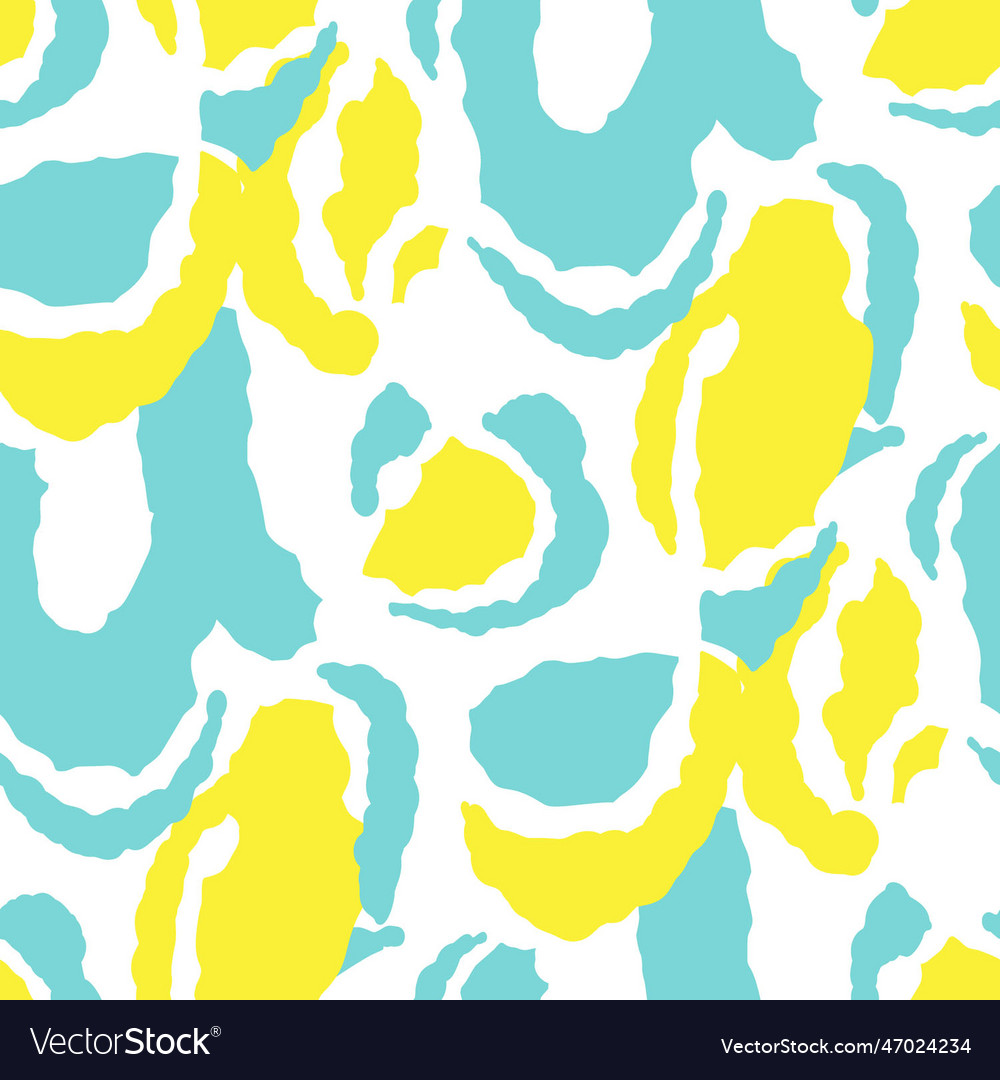 Seamless pattern with a simple abstract drawing Vector Image