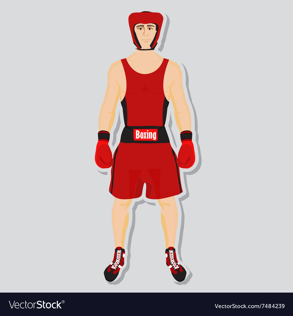 Boxing fighter Royalty Free Vector Image - VectorStock