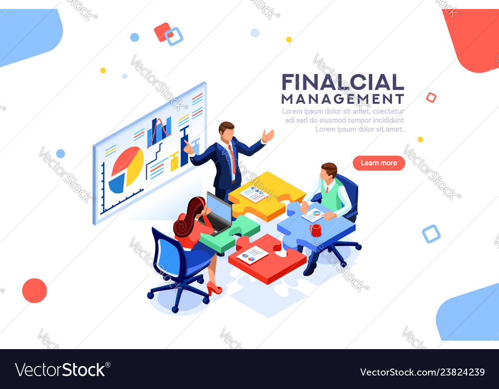 Project Management Concept Royalty Free Vector Image