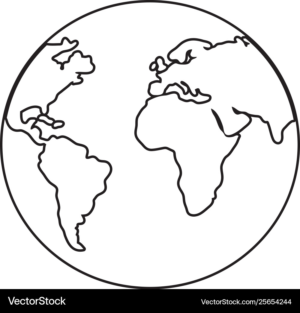 Isolated planet design Royalty Free Vector Image