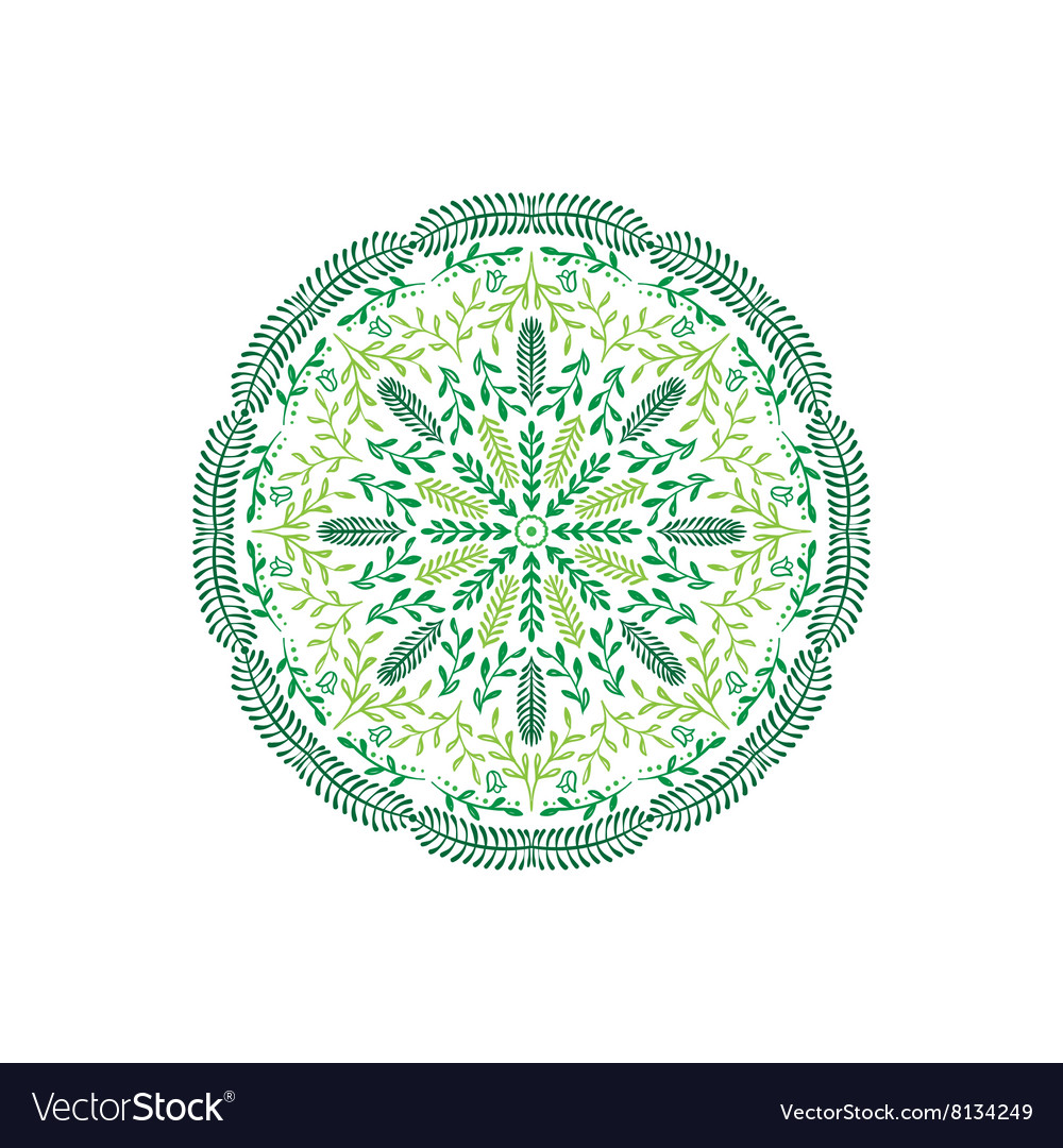 Color circular pattern round kaleidoscope Vector Image Color circular pattern round kaleidoscope Vector Image