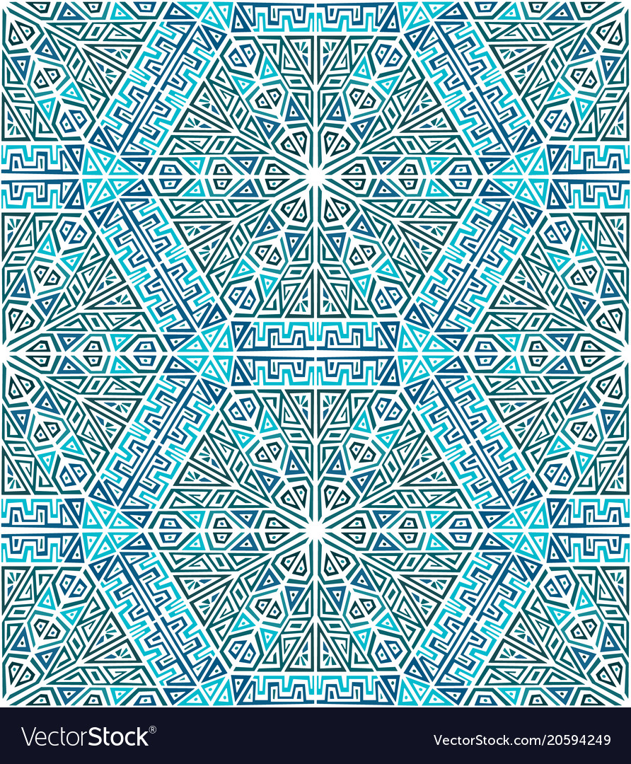 Creative seamless pattern Royalty Free Vector Image