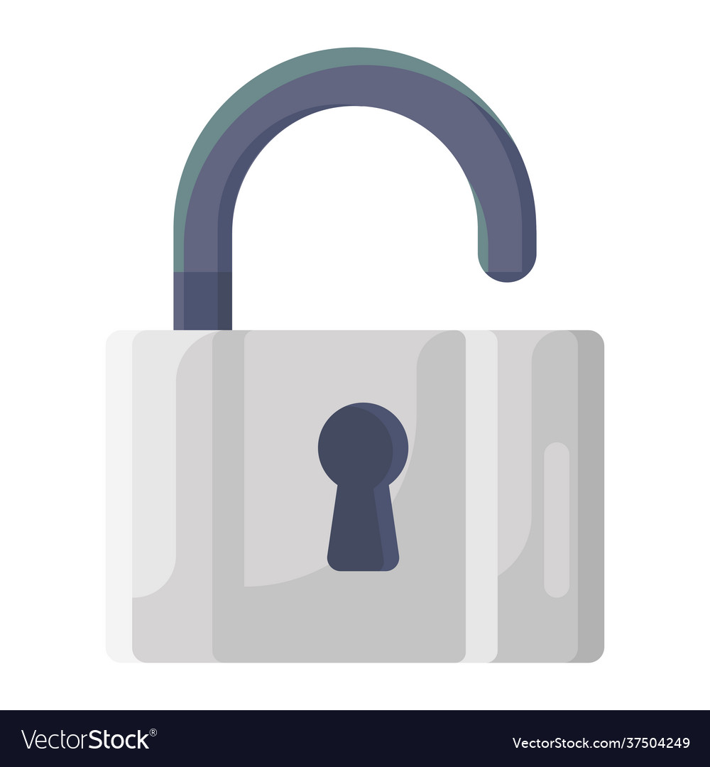 Padlock Royalty Free Vector Image - VectorStock