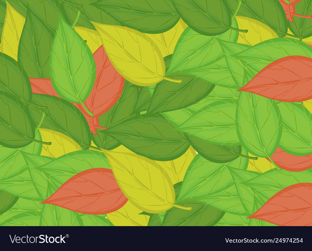 A fallen leaf background Royalty Free Vector Image