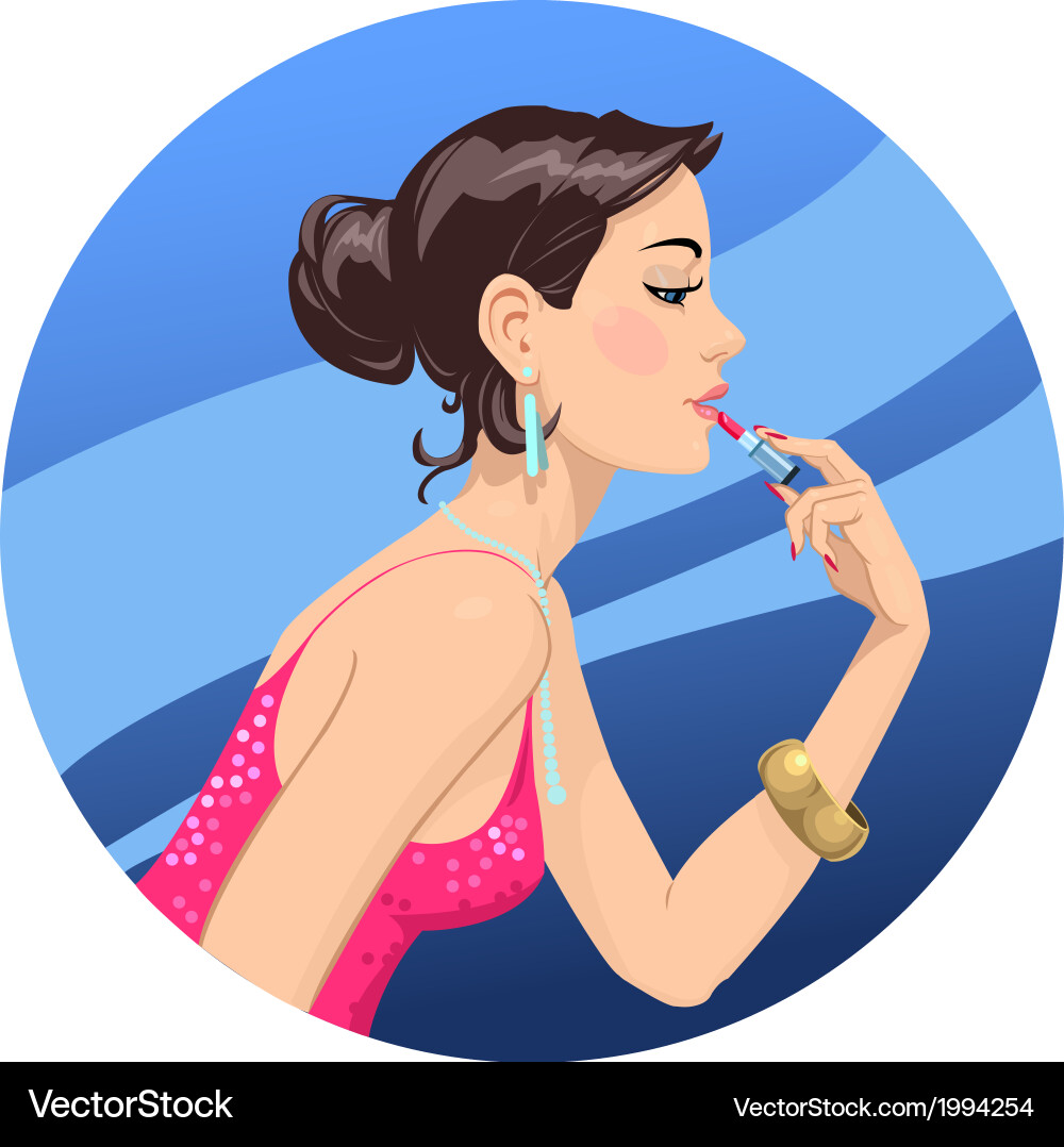 Makeup Royalty Free Vector Image - VectorStock