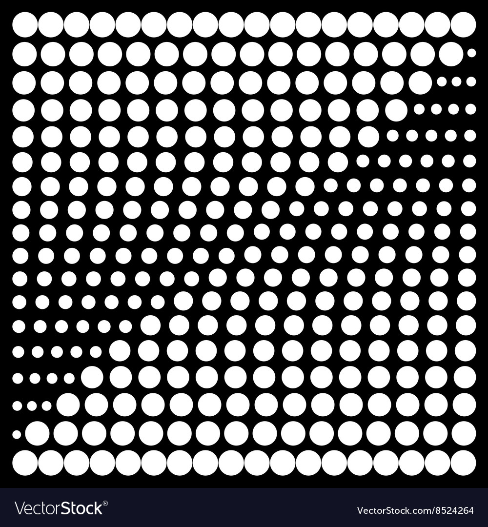 Halftone design elements square Royalty Free Vector Image