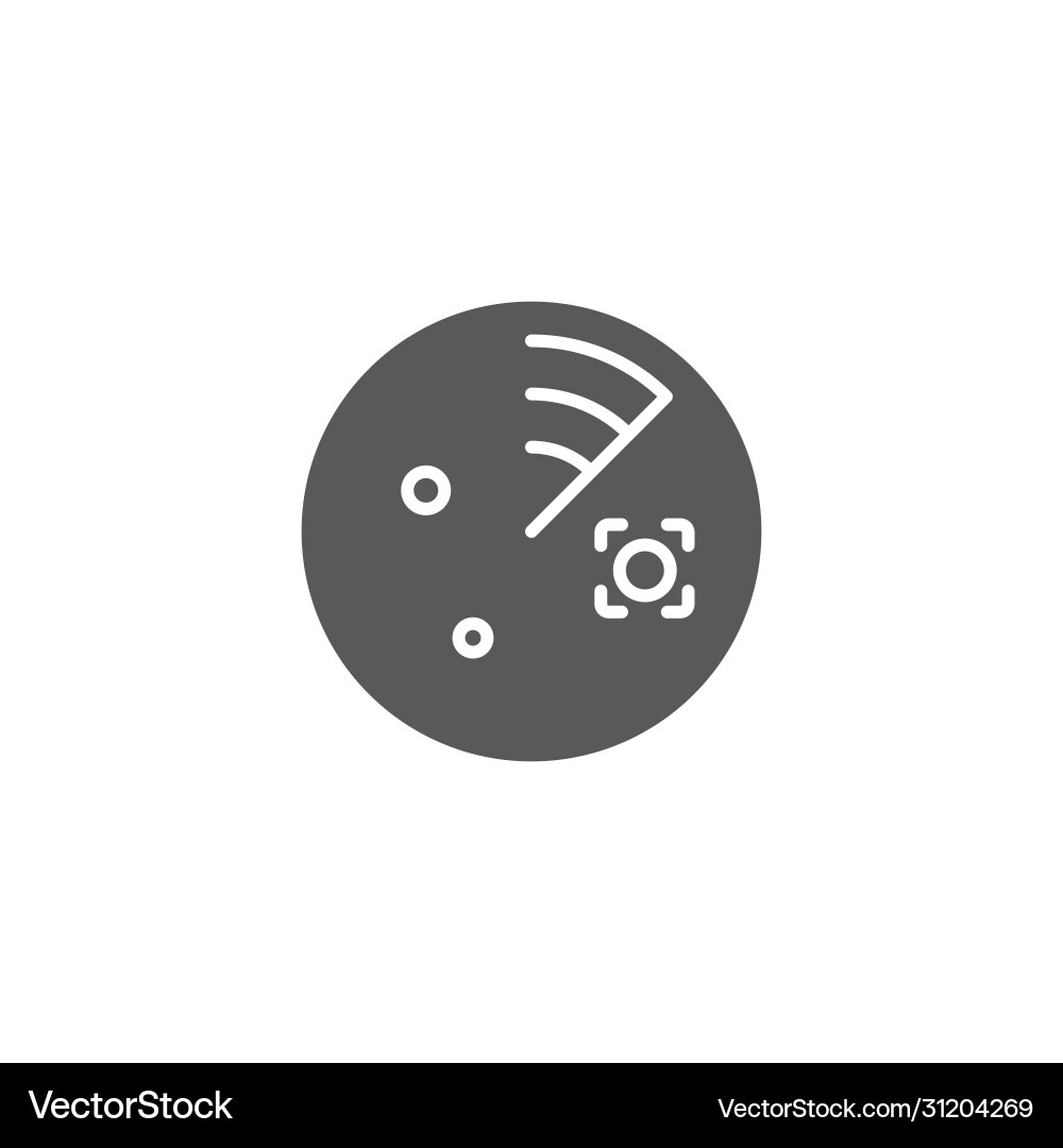 Anti virus scanner icon symbol protection Vector Image