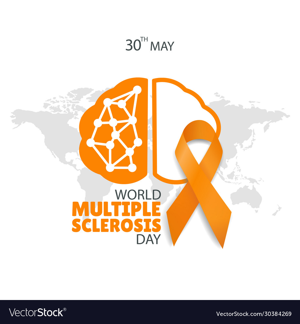 Multiple sclerosis Royalty Free Vector Image - VectorStock