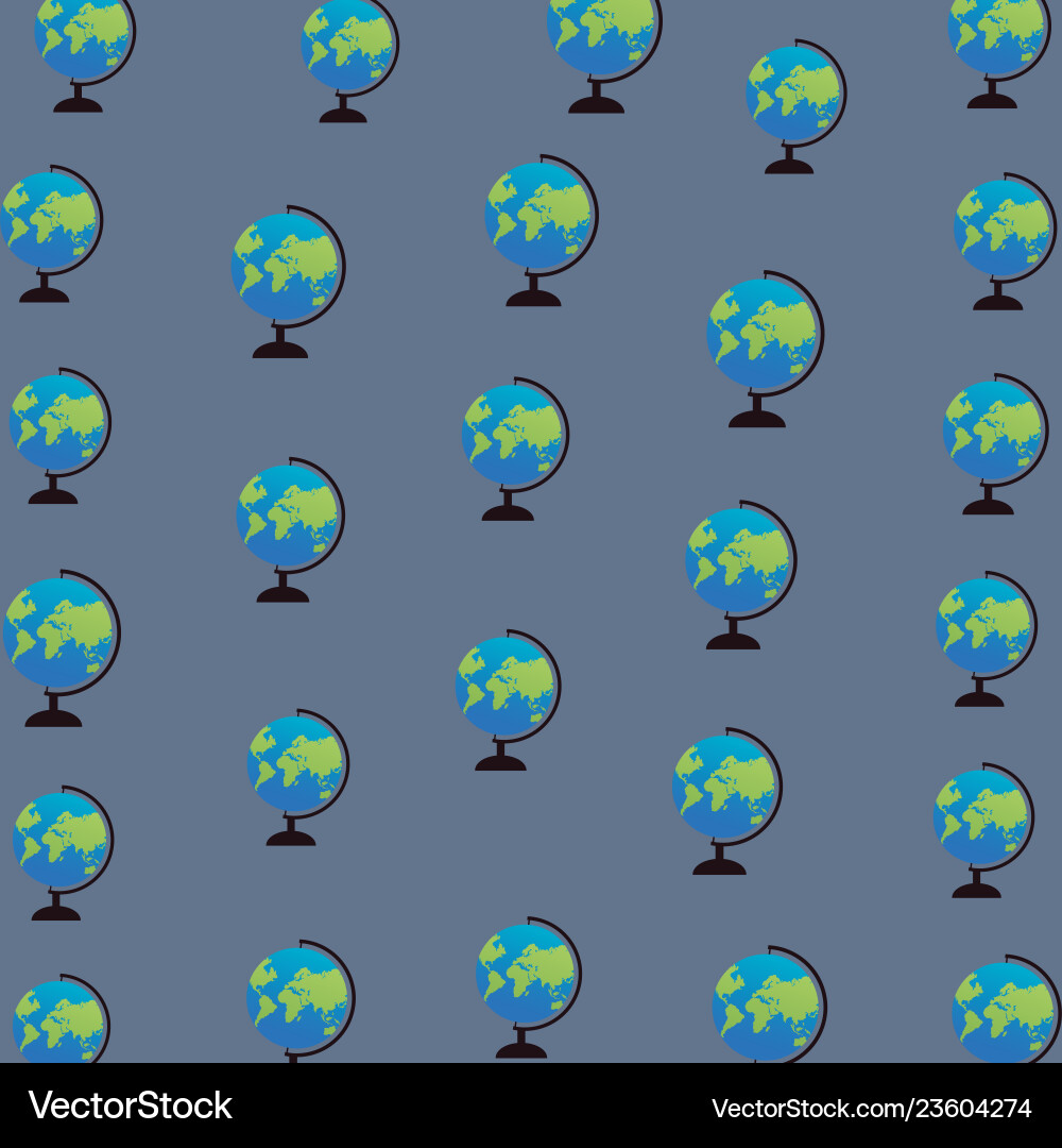 Globe icon background Royalty Free Vector Image