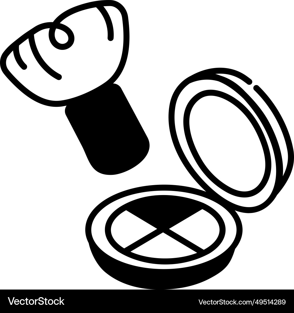 Blusher Royalty Free Vector Image - VectorStock