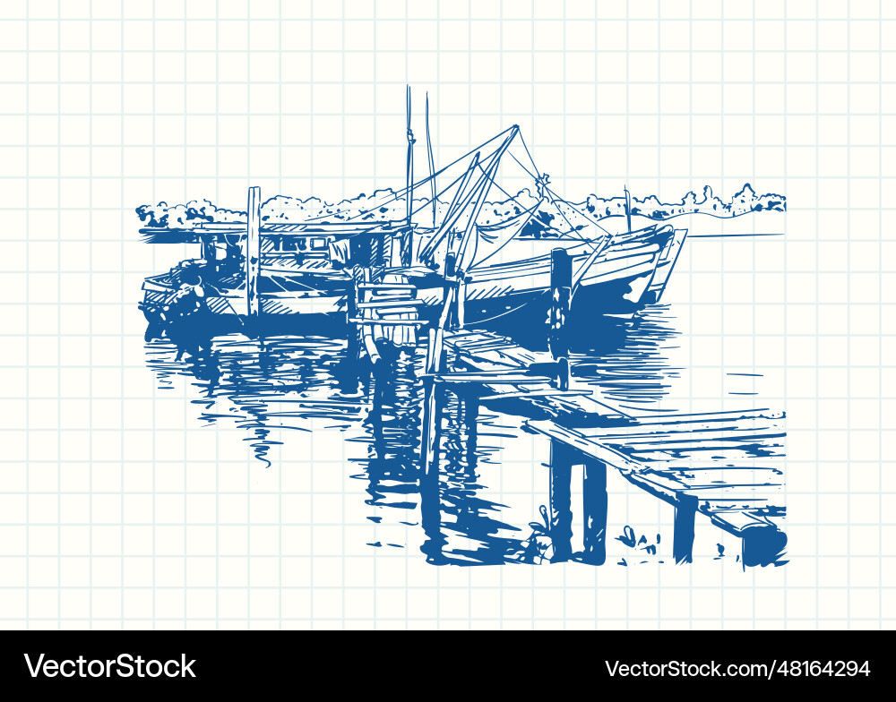 Boat Royalty Free Vector Image - VectorStock