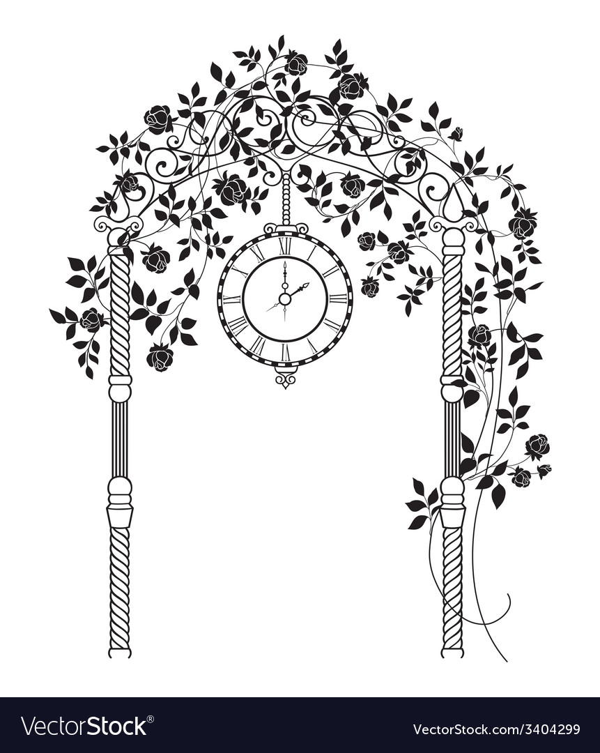 Wedding arch Royalty Free Vector Image - VectorStock Wedding arch Royalty Free Vector Image - VectorStock