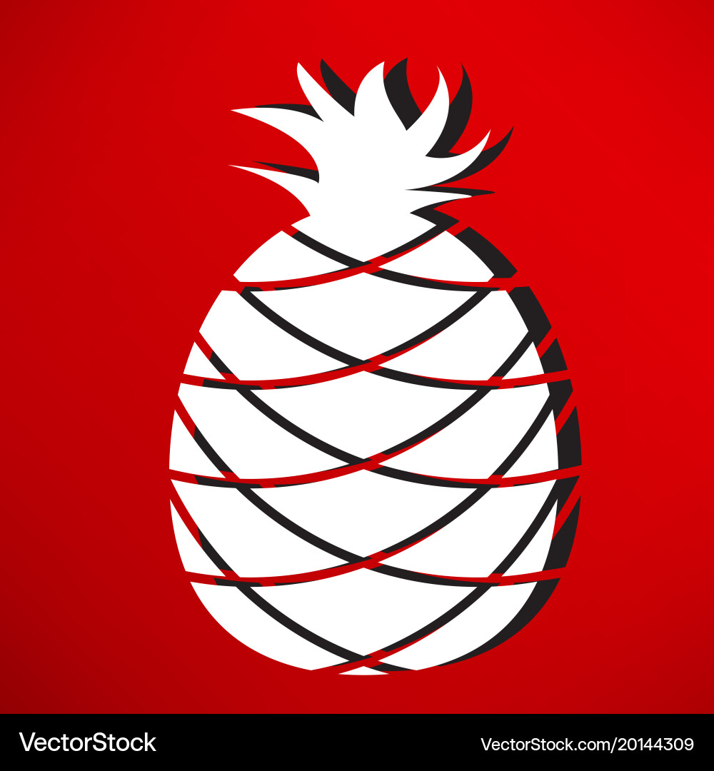 Pineapple icon Royalty Free Vector Image - VectorStock