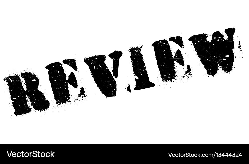 Review rubber stamp Royalty Free Vector Image - VectorStock