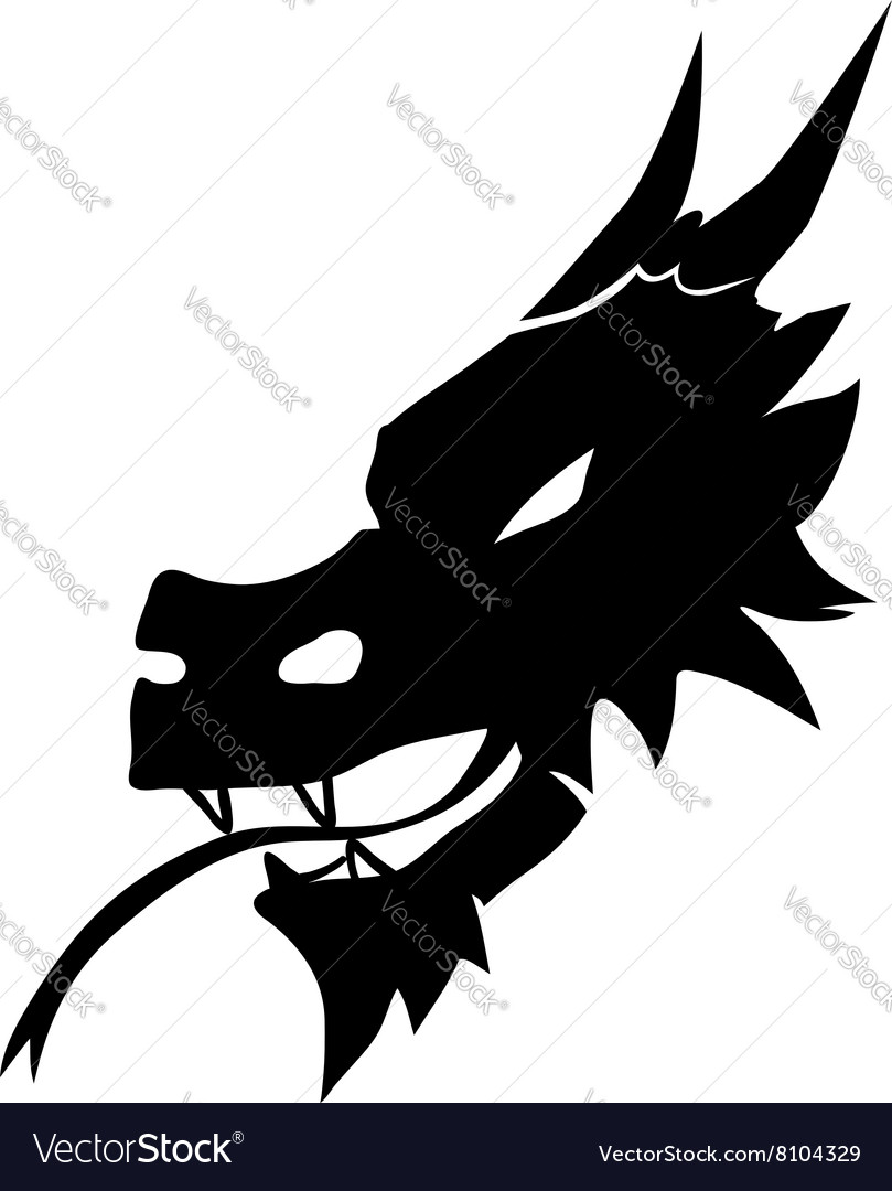 Devil head symbol Royalty Free Vector Image - VectorStock