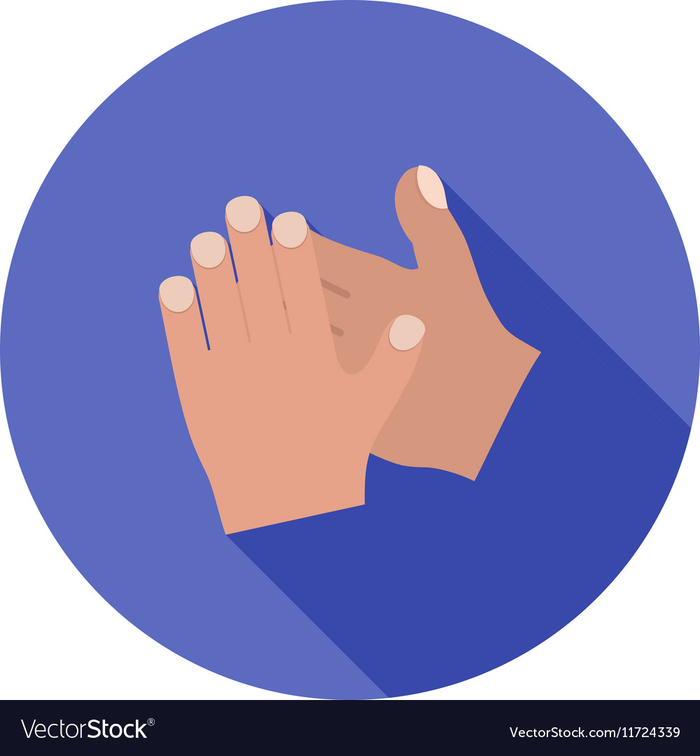 Clapping Hands Royalty Free Vector Image - VectorStock