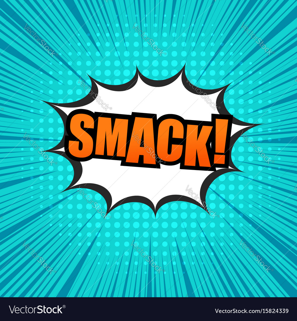 Comic explosive template Royalty Free Vector Image