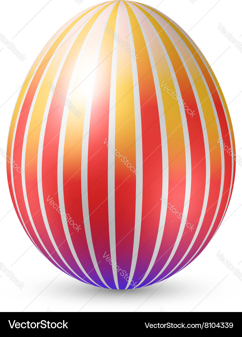 Easter egg Royalty Free Vector Image - VectorStock