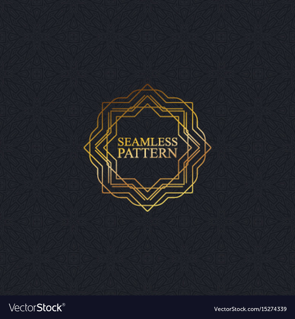 Seamless elegant pattern Royalty Free Vector Image