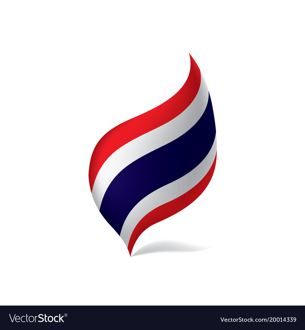 Thailand flag Royalty Free Vector Image - VectorStock Thailand flag Royalty Free Vector Image - VectorStock
