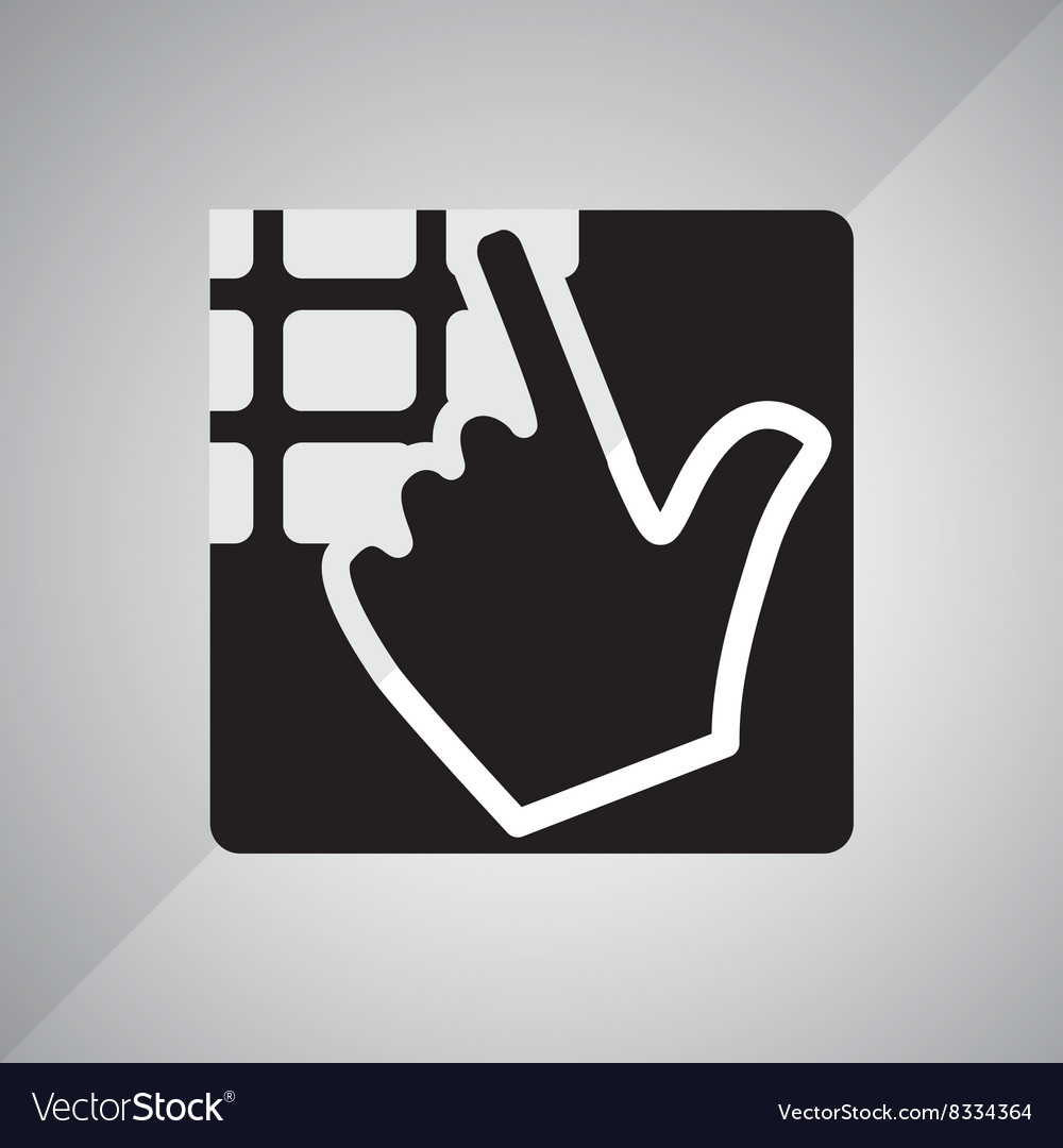 Code icon design Royalty Free Vector Image - VectorStock