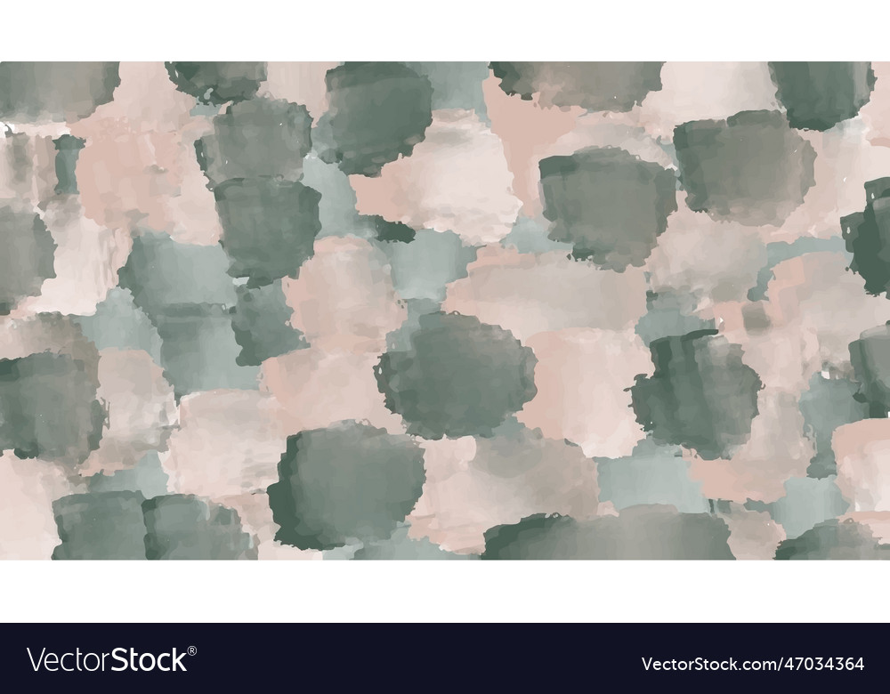 Earth tone watercolor minimal design for text Vector Image