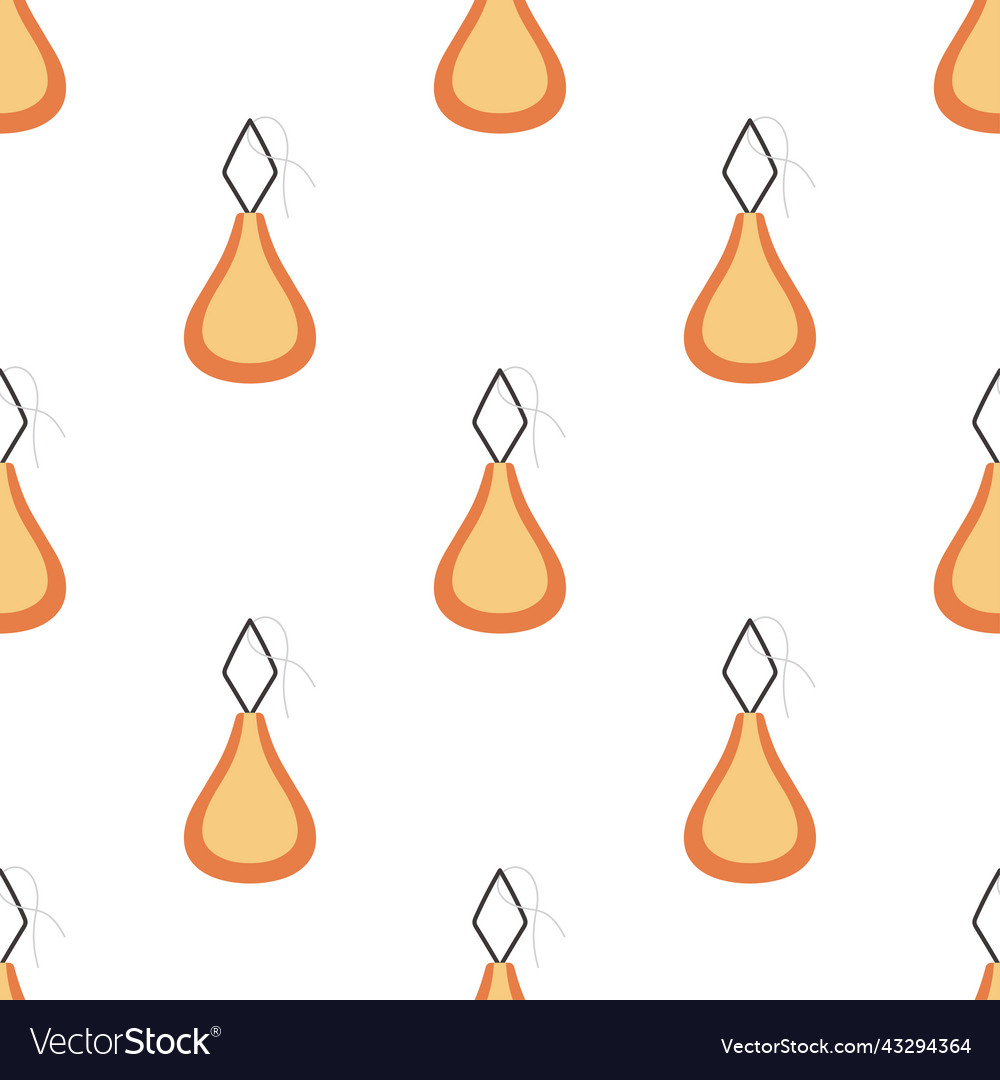 Seamless pattern with needle threader Royalty Free Vector