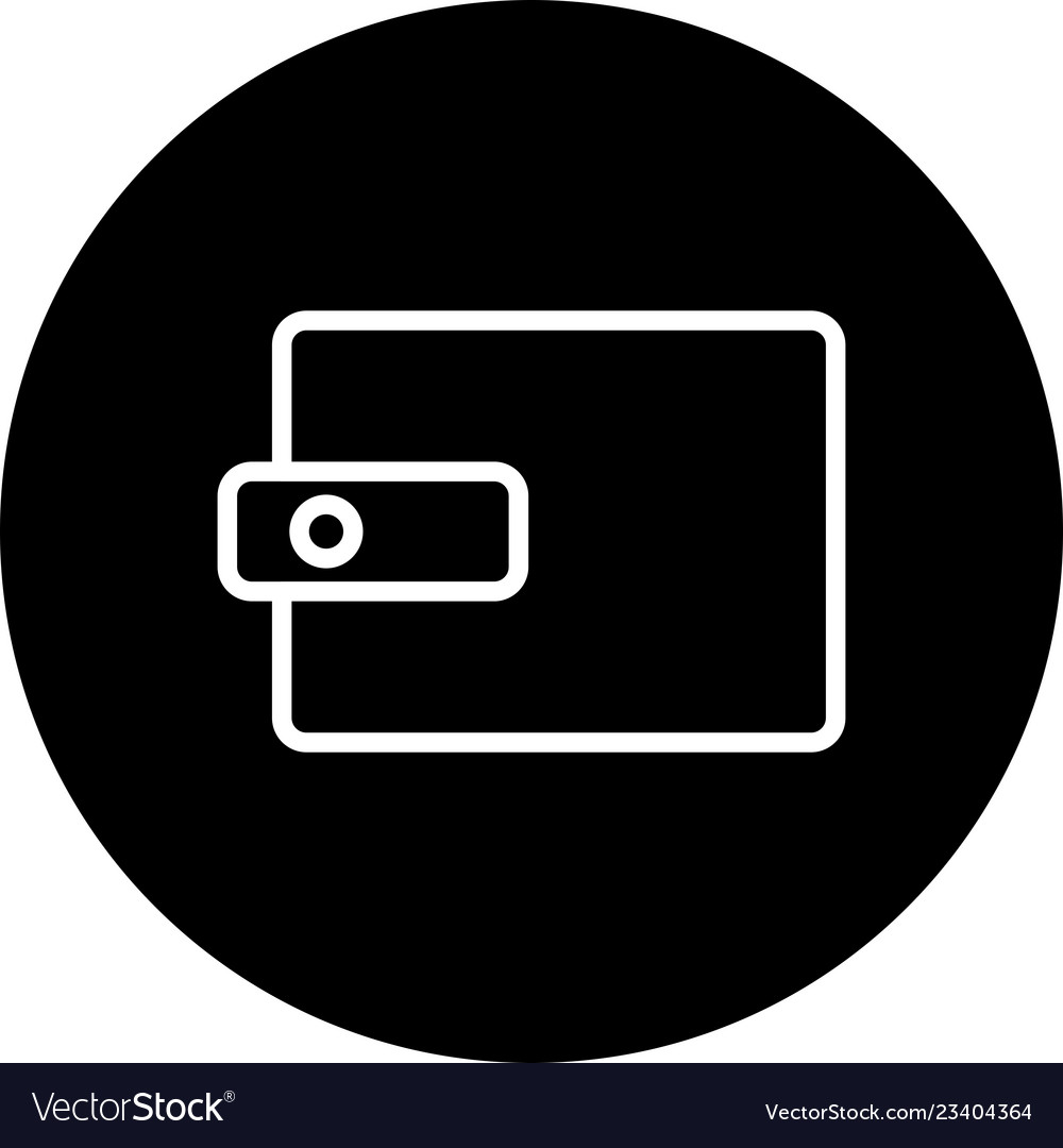 Wallet icon Royalty Free Vector Image - VectorStock