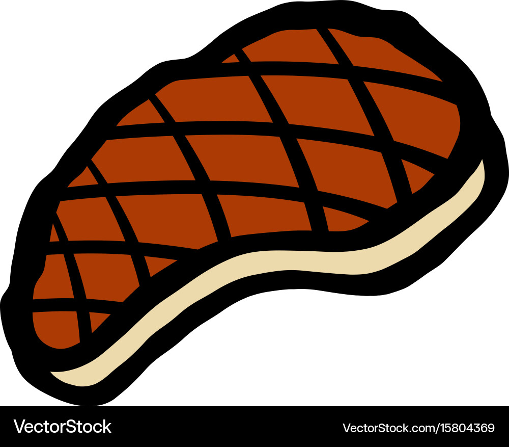 Steak Royalty Free Vector Image Vectorstock