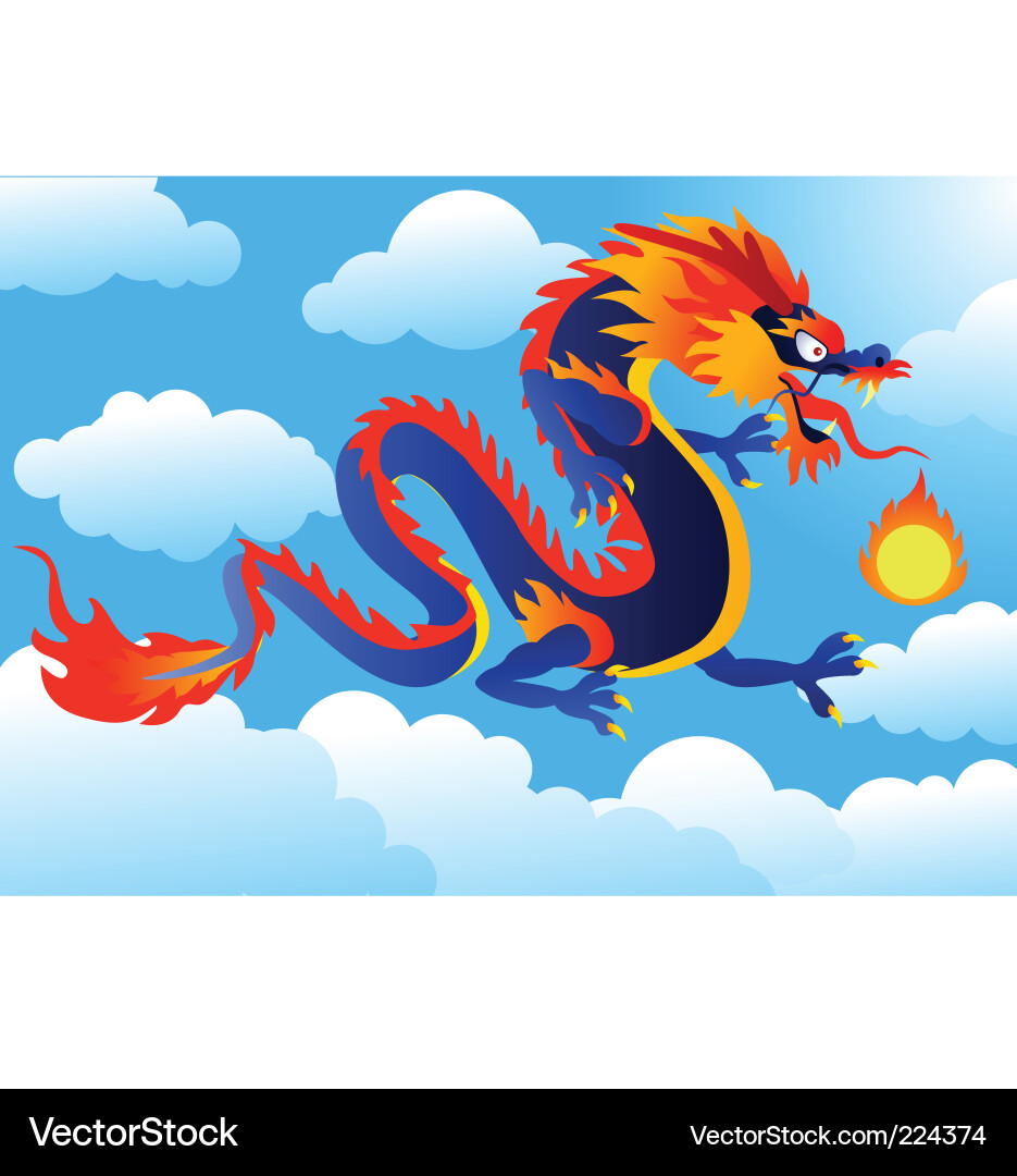 Dragon Royalty Free Vector Image - VectorStock