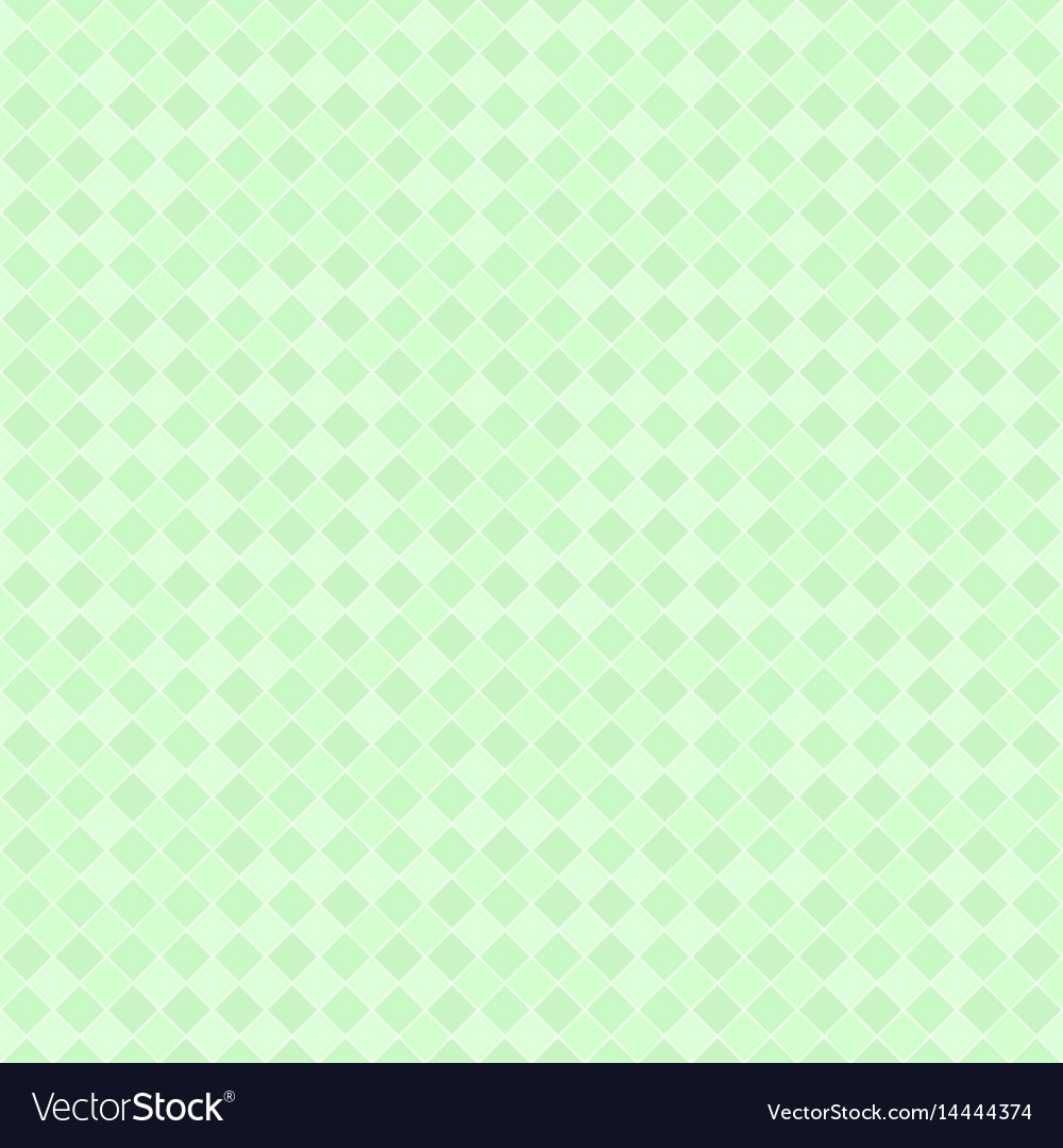 Green diamond pattern seamless Royalty Free Vector Image
