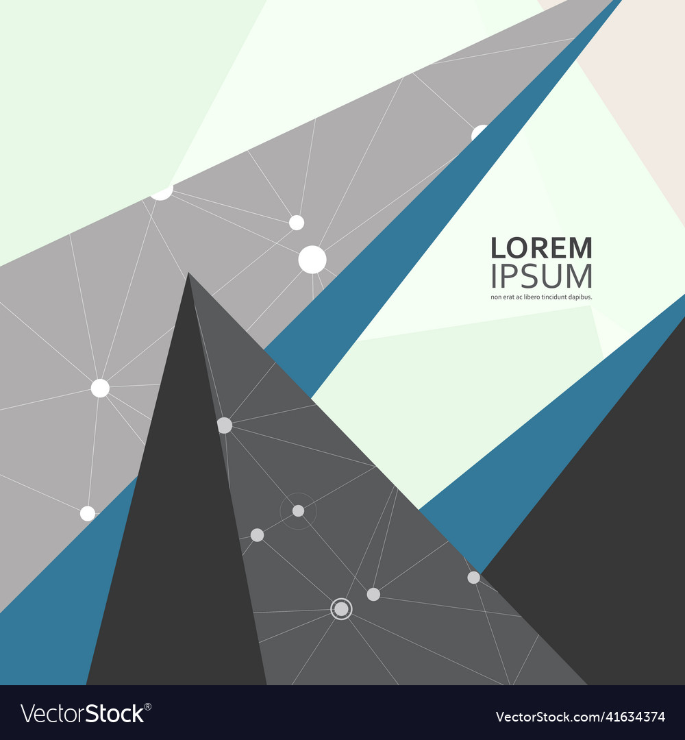 Low poly background Royalty Free Vector Image - VectorStock