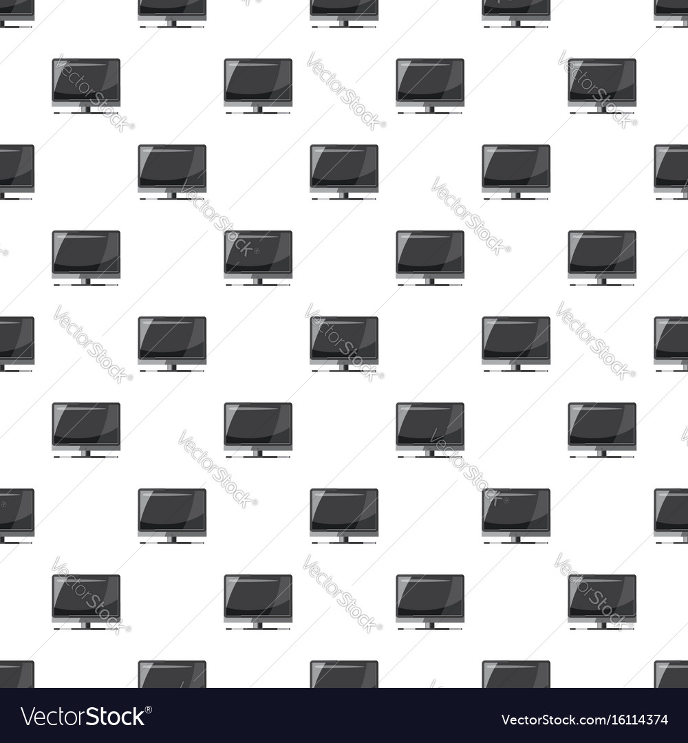 Tv pattern Royalty Free Vector Image - VectorStock