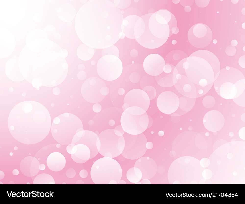Abstract pink circles design Royalty Free Vector Image