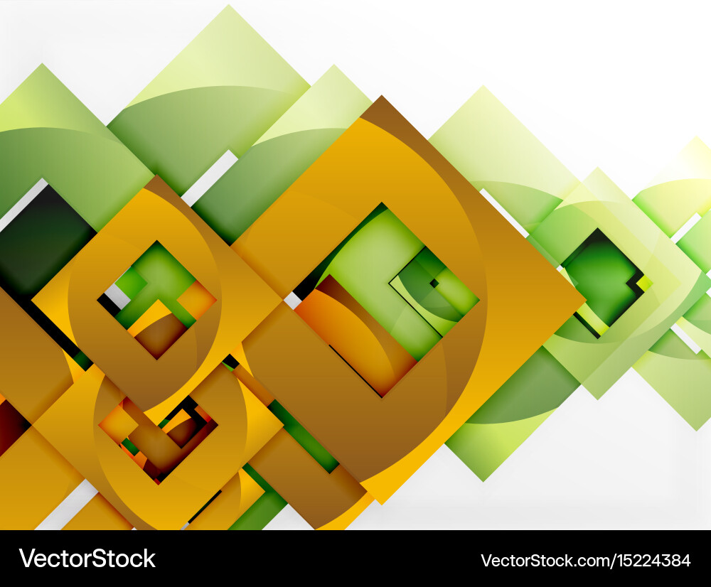 Square template background Royalty Free Vector Image