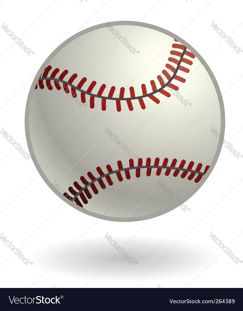 Baseball Royalty Free Vector Image - VectorStock